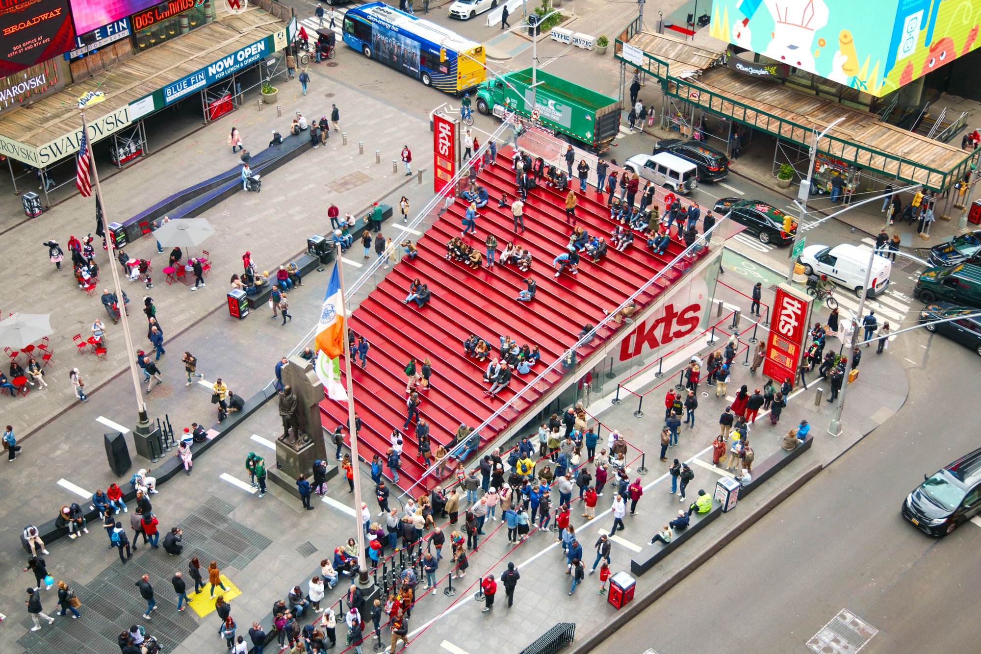 Times Square’s TKTS booth to celebrate 50th anniversary