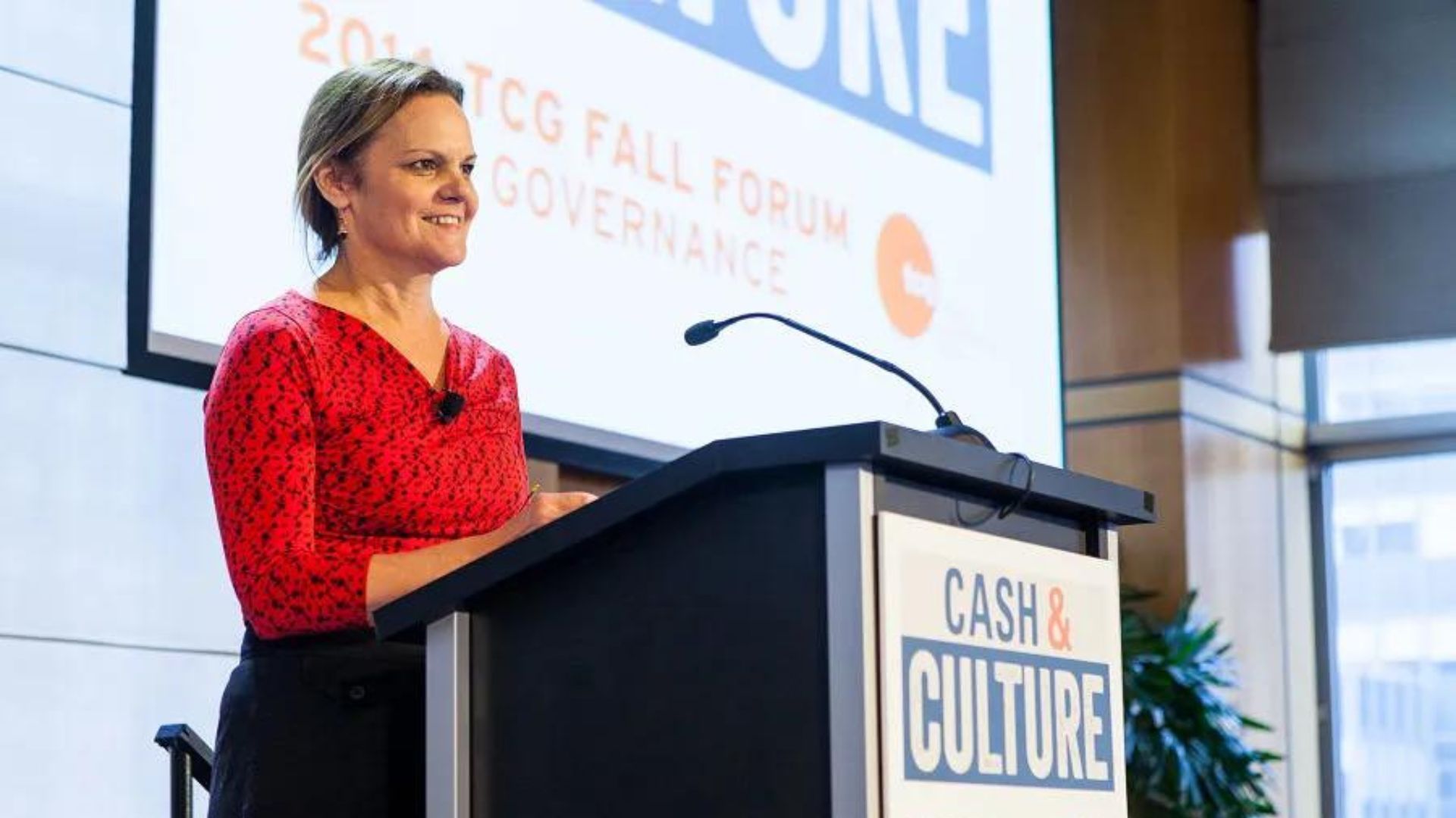 Theatre Communications Group’s executive director and CEO Teresa Eyring ...