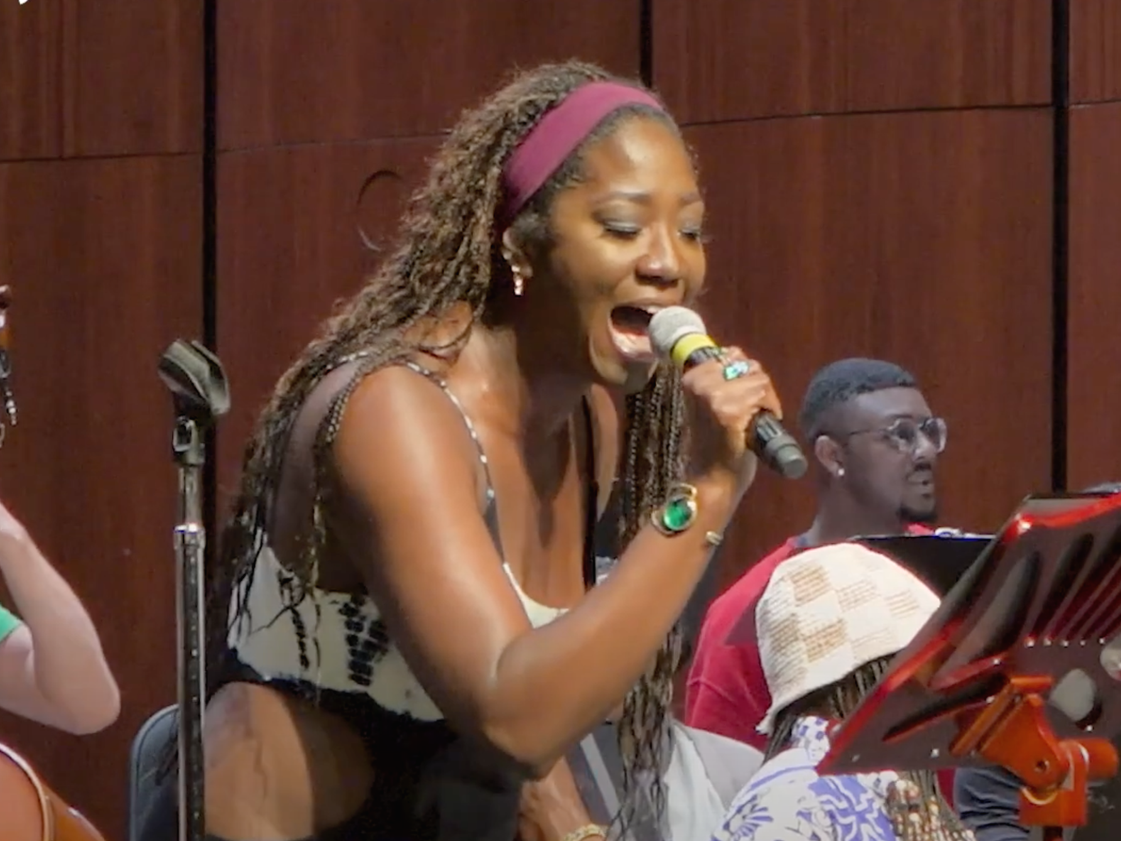 Watch Amber Iman in rehearsal for ‘Hello, Dolly!’ at Arkansas Repertory