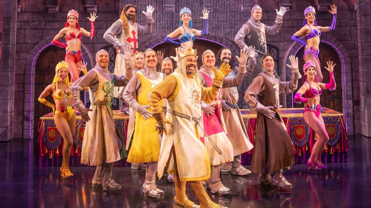 The Broadway Review: Monty Python’s ‘Spamalot’ serves broad hilarity at ...