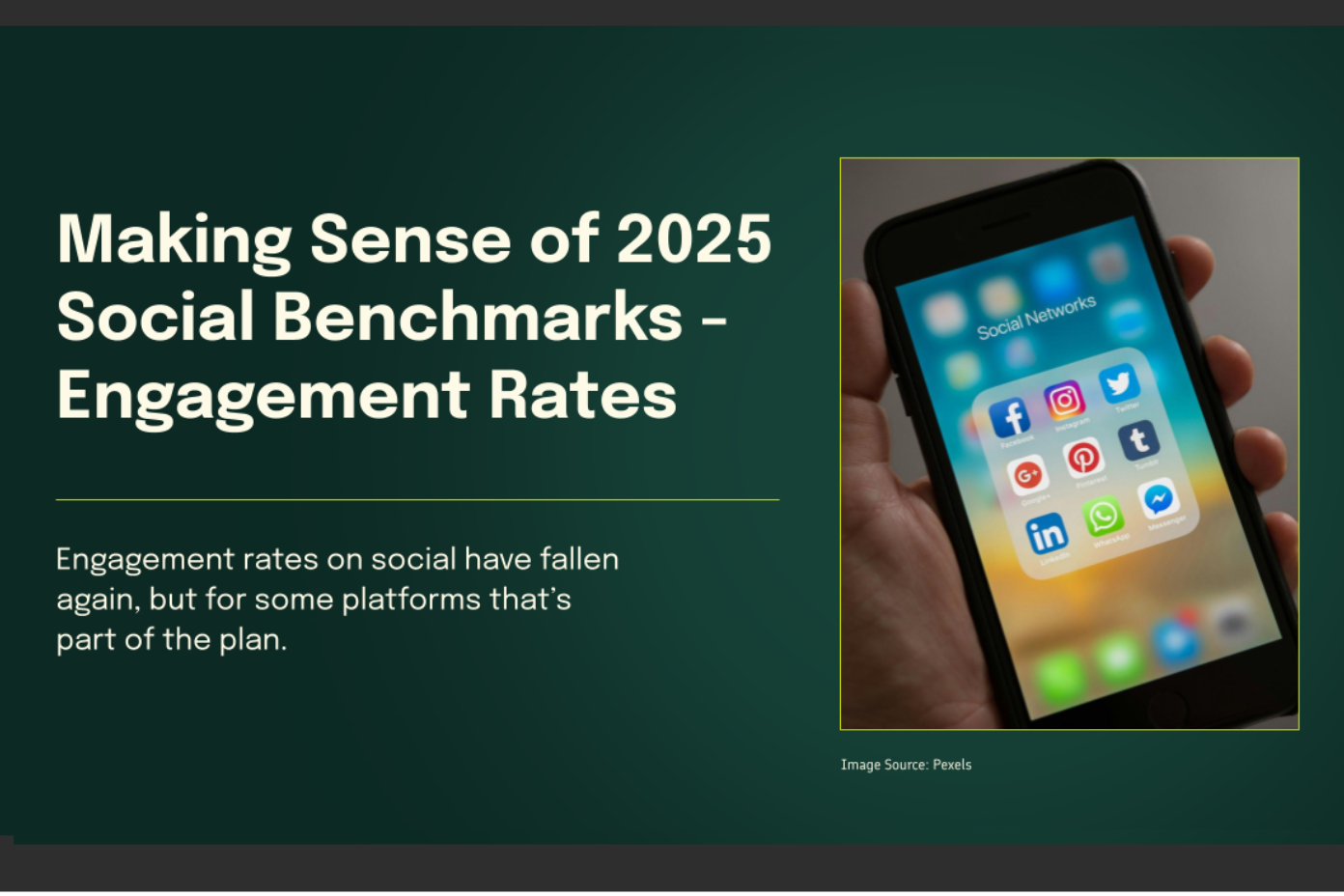Making Sense of 2025 Social Benchmarks- Engagement Rates