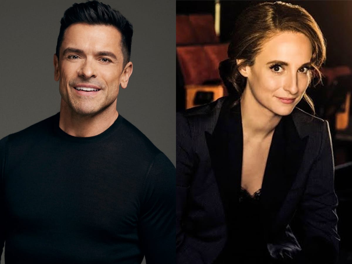 Mark Consuelos, Tracee Chimo, Christopher Fitzgerald and Aasif Mandvi ...