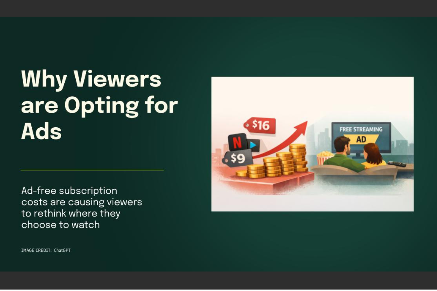 Why Streaming Viewers are Reconsidering the “No-Ads” Experience