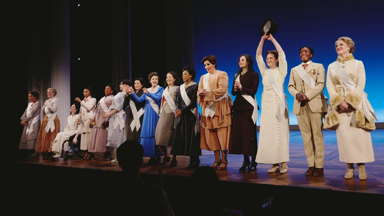 Broadway’s ‘Suffs’ partners with When We All Vote Broadway’s ‘Suffs’ partners with When We All Vote